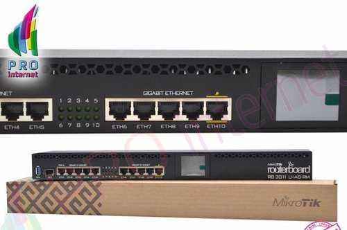 Гигабитный роутер Mikrotik RB3011UiAS-RM