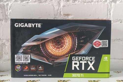 Видеокарта Gigabyte rtx3070ti gaming OC 8GB