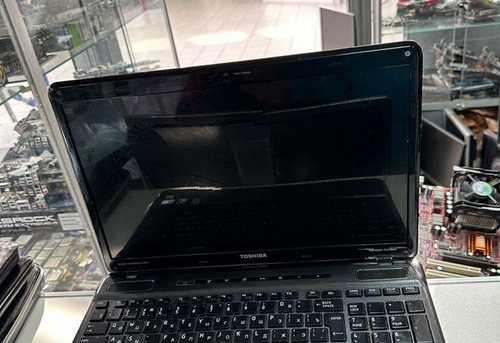 Нерабочий ноутбук Toshiba A660-181 разбит экран i5