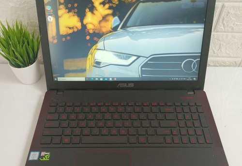 Игровой ноутбук 15.6" ASUS K550V, 512 ГБ, Core i5-6300HQ, RAM 8 ГБ, GeForce GTX 950M 2 ГБ