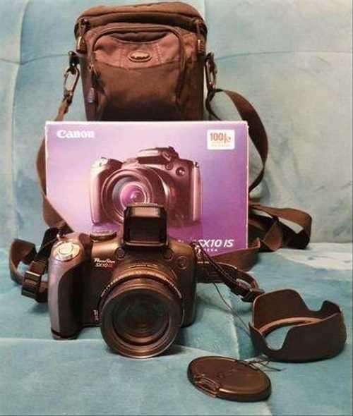 Фотоаппарат Canon PowerShot SX10 IS с сумкой