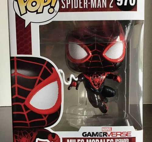 Funko Pop Marvel 970 Miles Morales Upgraded Suit