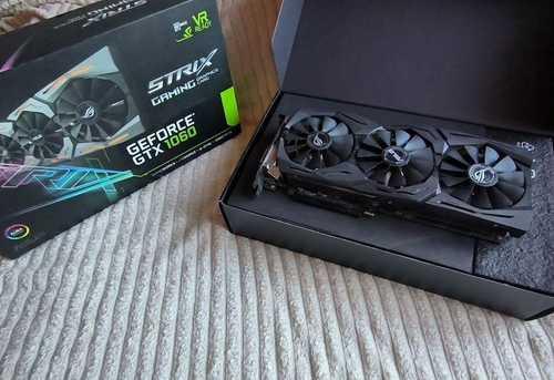 Видеокарта GTX 1060 6gb asus strix