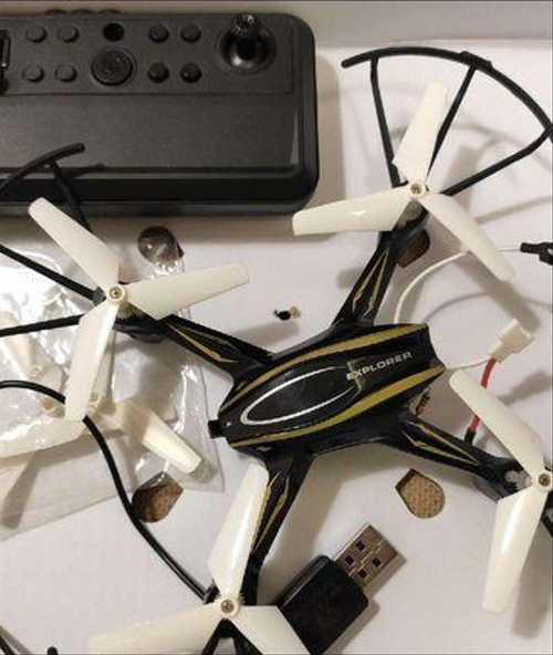 Квадрокоптер air explorer mobicaro на запчасти