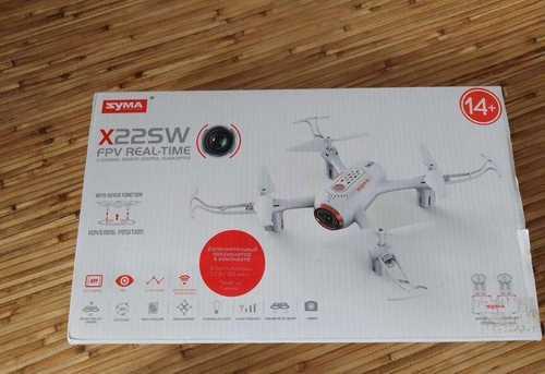 Квадрокоптер с камерой syma x225w