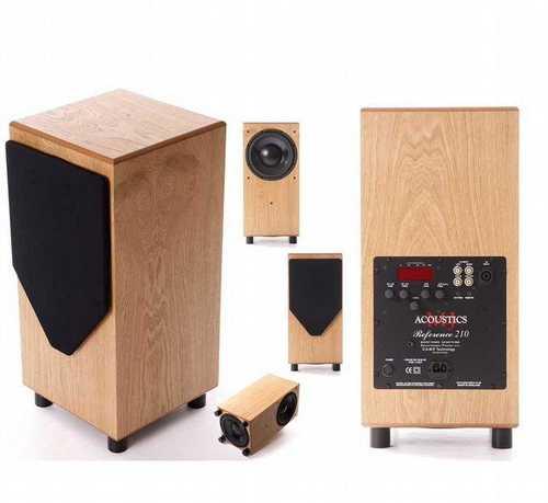 Сабвуфер MJ Acoustics Reference 210 SR walnut