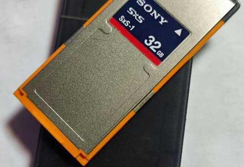 Карта памяти Sony sbs-32g1a для видеокамеры
