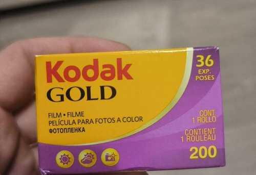 Фотопленка kodak gold 200