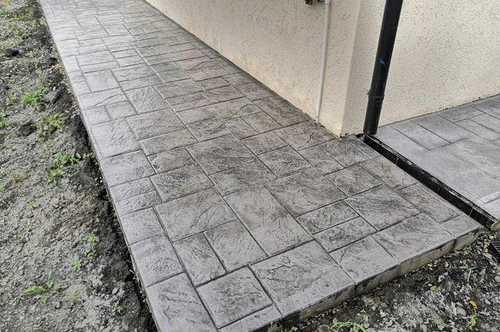 Материал для печатного бетона