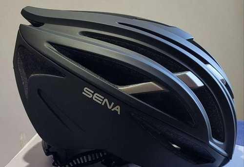Шлем велосипедный со встроеной блютуз гарнитурой