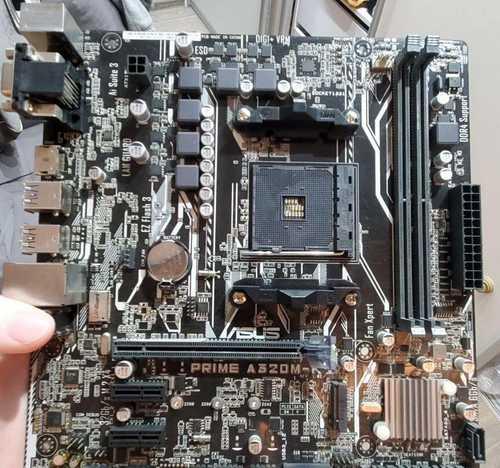 Материнская плата Asus prime a320m-k