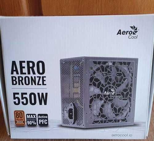 Блок питания 550w Aerocool aero bronze