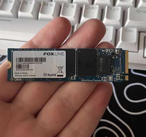 Ssd m2 nvme 256gb Foxline