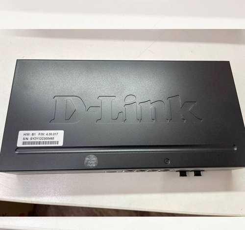 Коммутатор D-Link DGS-3000-10L/B1A 8G 2SFP управля