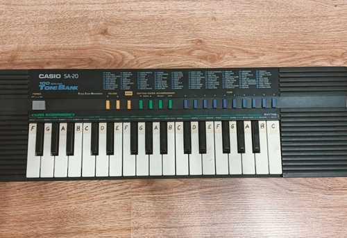 Синтезатор casio SA-20