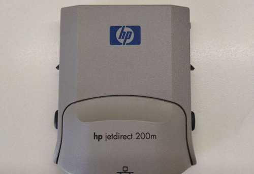 HP JetDirect 200m принт-сервер