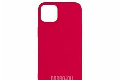 Чехол DF для apple iPhone 14 Max Silicone Red