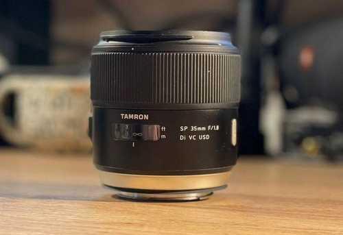 Tamron SP 35mm 1.8 Di VC USD canon