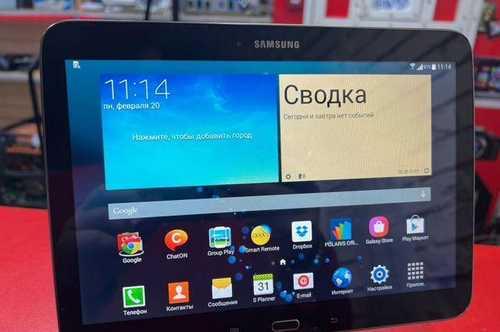 Планшетный пк планшет Samsung galaxy TAB 3