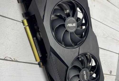 Видеокарта Asus dual-RTX2060-O6G-EVO б\у