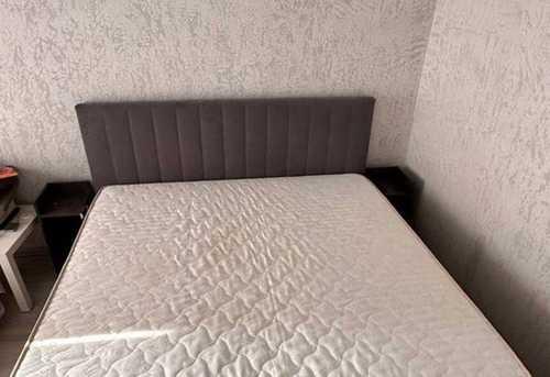 Кровать двухспальная с матрасом Garda (180x200)