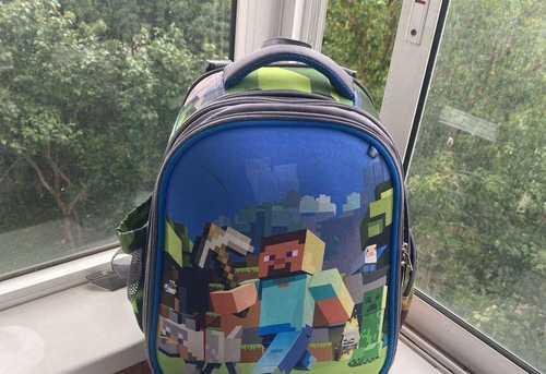 Рюкзак школьный для мальчика Майнкрафт