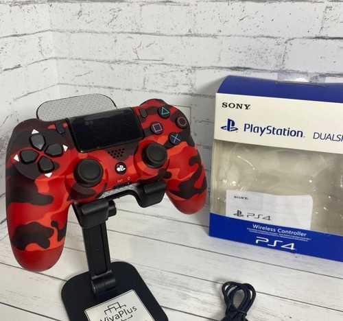 Джойстики геймпад PS4 Хаки и Рисунок