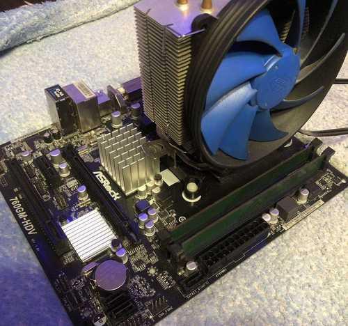 Комплект материнская плата Asrock  FX6300