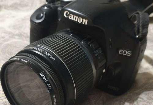 Зеркальный фотоаппарат canon 500d