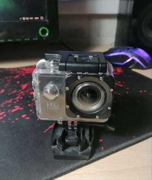 Экшен камера sjcam sj4000 полный комплект