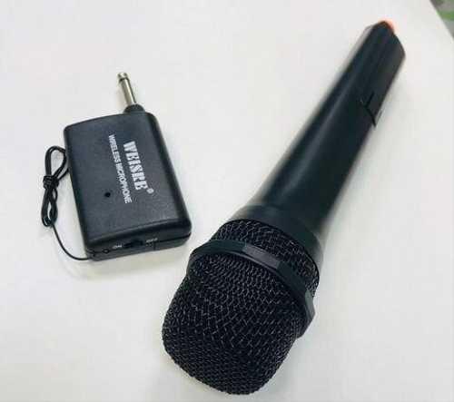 Микрофон беспроводной (DM-3308A) +адаптер в 6,3мм