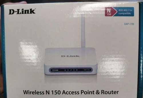 Роутер D-link DAP-1155 N150 Wireless
