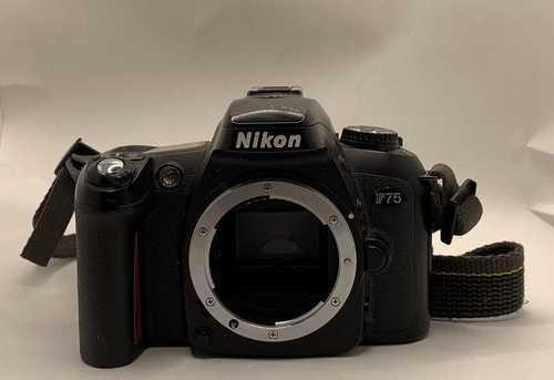 Пленочный фотоаппарат Nikon F75 body