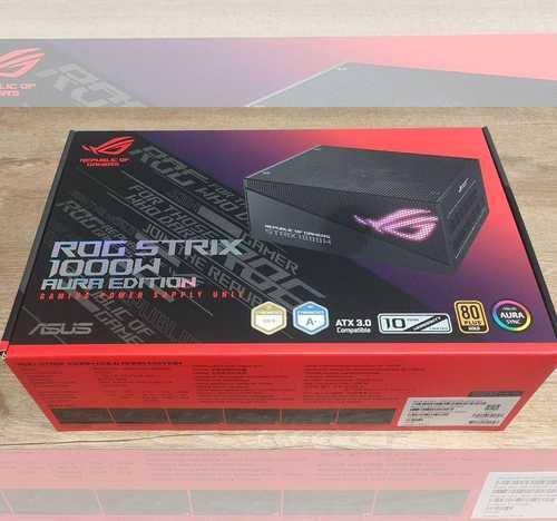 Блок питания 1000W Asus ROG strix Aura