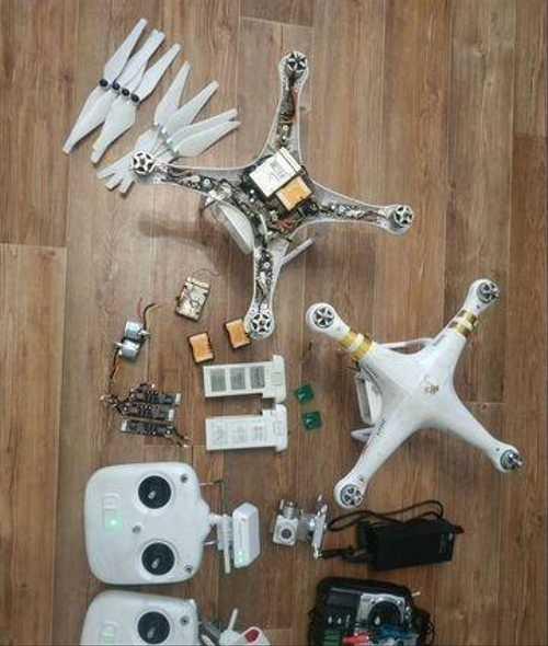 Квадрокоптер dji phantom 2 pro запчасти