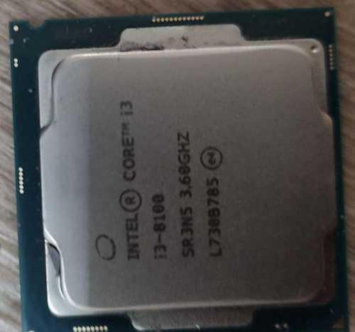 Intel core i3-8100