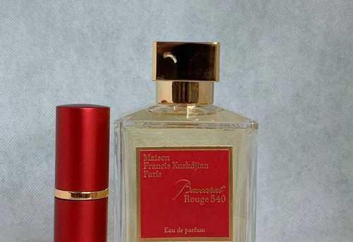 Maison Francis Kurkdjian Baccarat Rouge 540 распив
