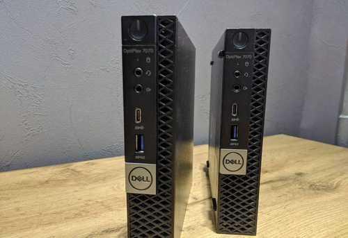 Мини пк неттоп dell Optiplex 7070