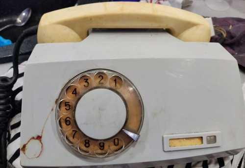 Стационарный телефон дисковый СССР для спецсвязи