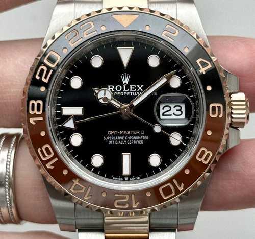 Rolex GMT-Master II Root Beer 126711chnr