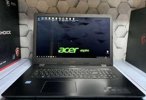 Acer 17.3" aspire 3 8gb RAM SSD 128gb+320gb