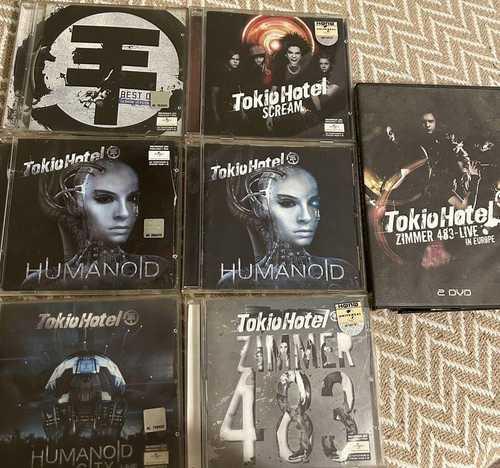 CD диски Tokio hotel