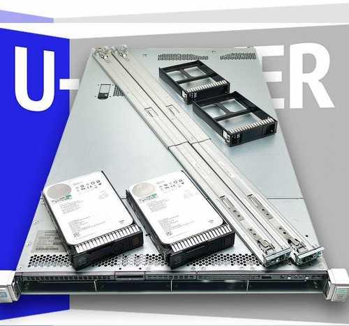 Сервер HP DL360 G9 4*3.5 2*2660v4 128G 16Tb P440ar 2*500W HPE ProLiant DL360 Gen9 4LFF 1U Б/У