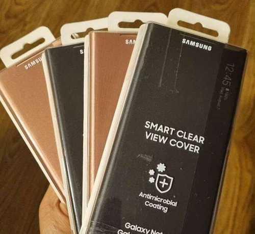 Чехол Samsung Smart Clear View Cover Note 20 черн