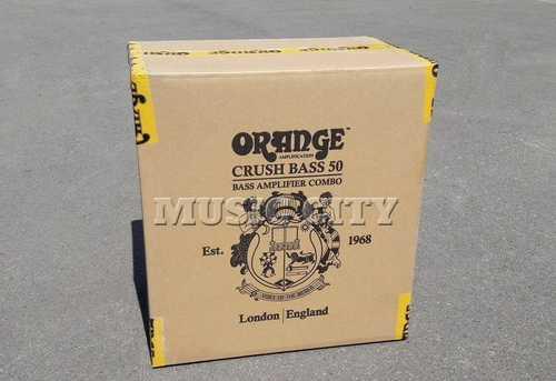 Orange Crush Bass 50 BK басовый комбо