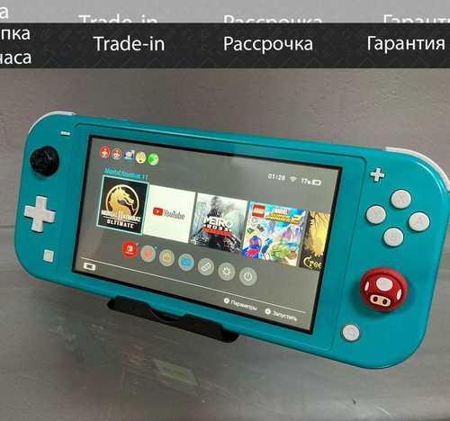 Игровая портативная приставка Nintendo Switch lite