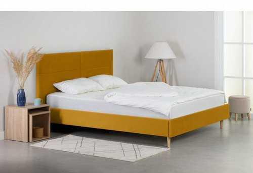 Кровать Майтон 180 Velvet Yellow