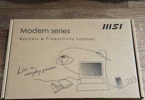 Ноутбук MSI Modern 15 i5-1235U A370M 8Gb/512Gb