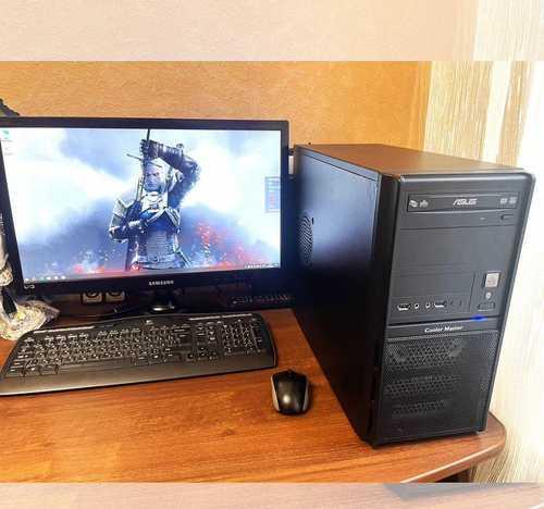 Игровой ПК, Core i5-4590, GeForce GTX 1050 Ti 4 ГБ, RAM 16 ГБ