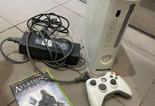 Xbox 360 прошитый freeboot + 5 игр на дисках